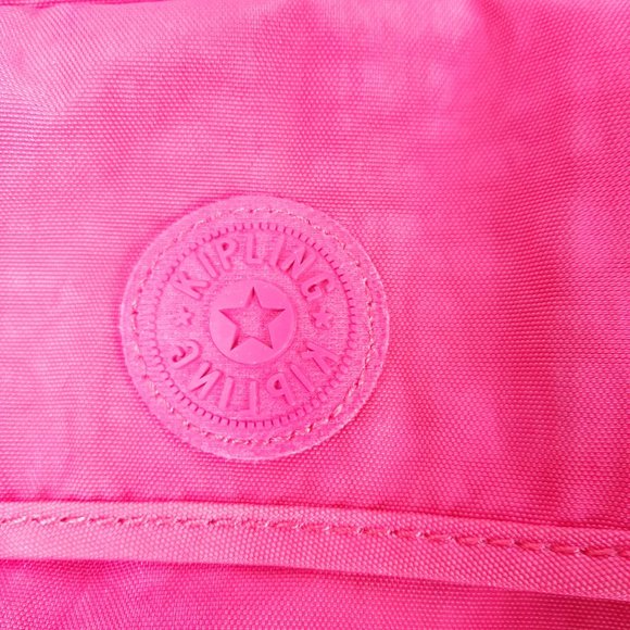 Kipling | Bags | Kipling Syro Travel Shoulder Crossbody Pink Canvas ...